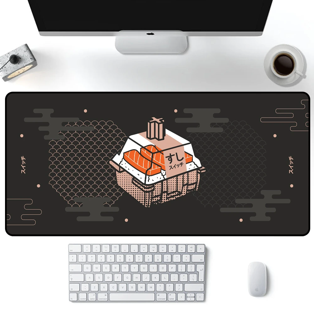 Japanese Sushi Suitchi Mouse Pad Desktop Mat Extended Desk Mousepad ...