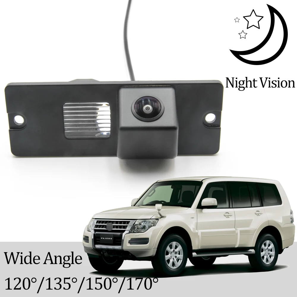 CCD HD AHD Fisheye Rear View Camera For Mitsubishi Pajero/Montero ...