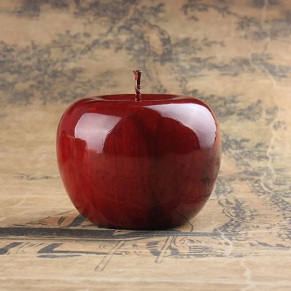 Red Sandalwood Goldenrod Violet Apple Models Smooth Wooden Crafts ...