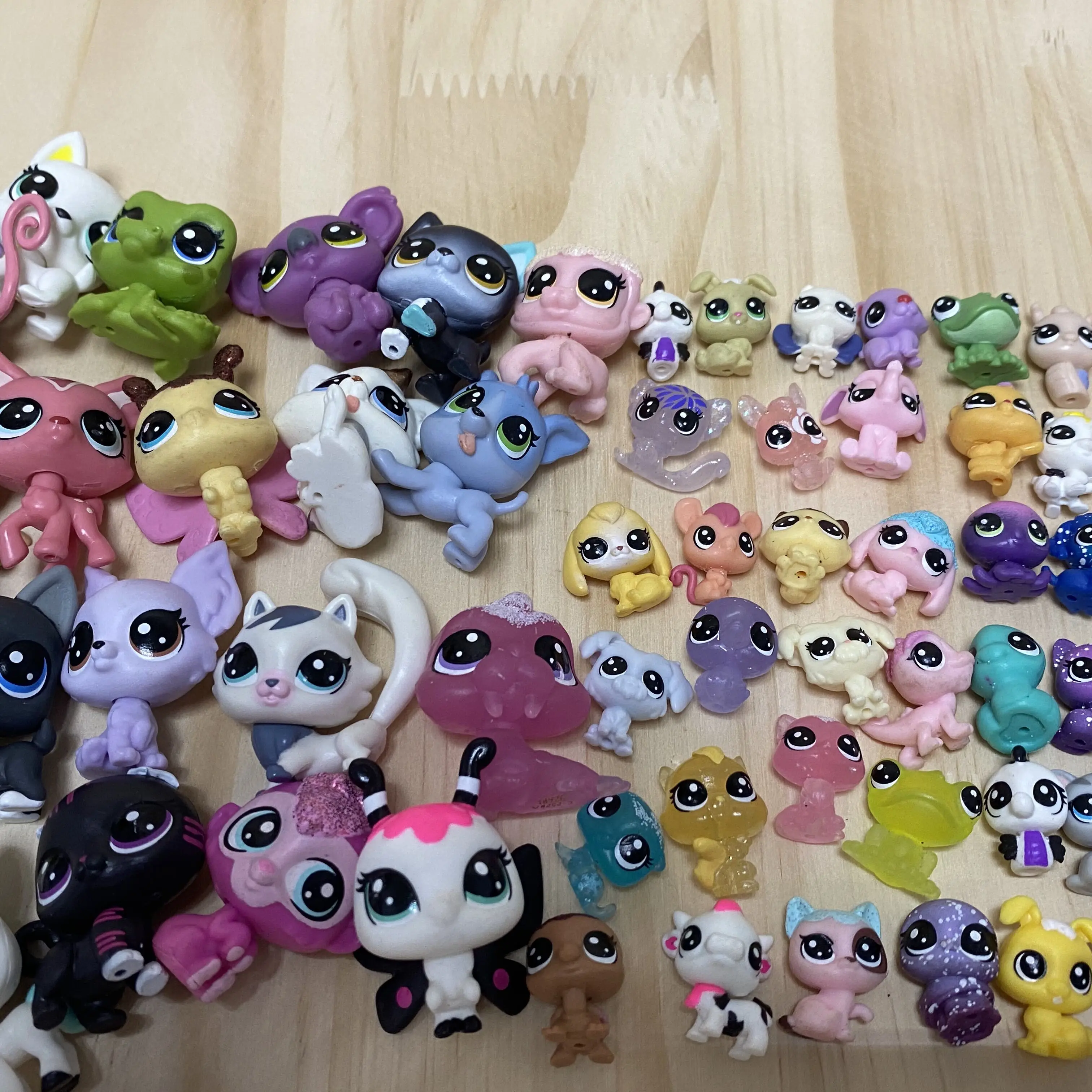 Random-40PCS-Littlest-Pet-Shop-LPS-Animals-Dog-Kitty-Kid-Toys-20PCS ...