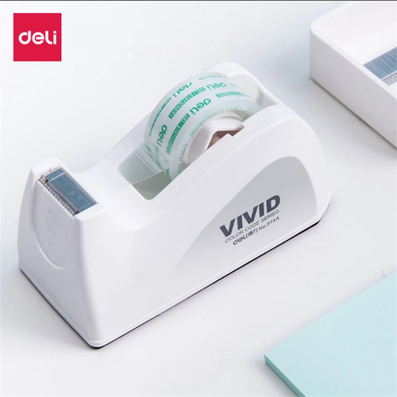 Deli Washi Tape Cutter Dispenser Adhesive Tape Holder Transparent Tape ...