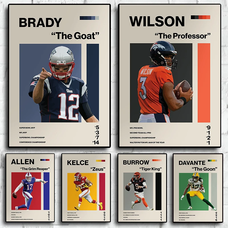 Rugby-Sportsman-Pictures-Tennis-Boxing-Sports-Canvas-Print-Posters-For ...