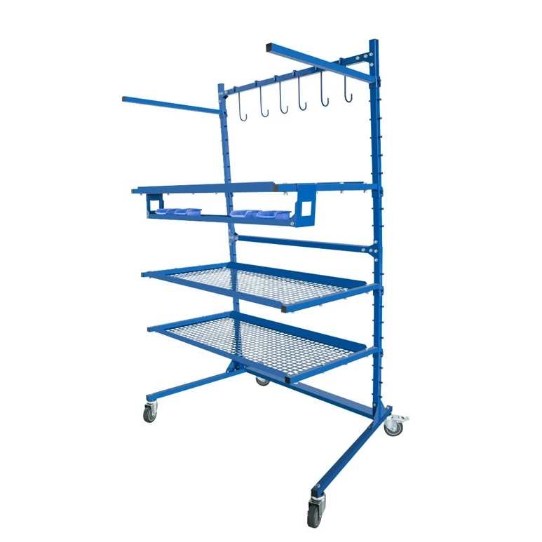 Professional-Body-Shop-Auto-Repair-Tool-Trolley-Workshop-Handling ...