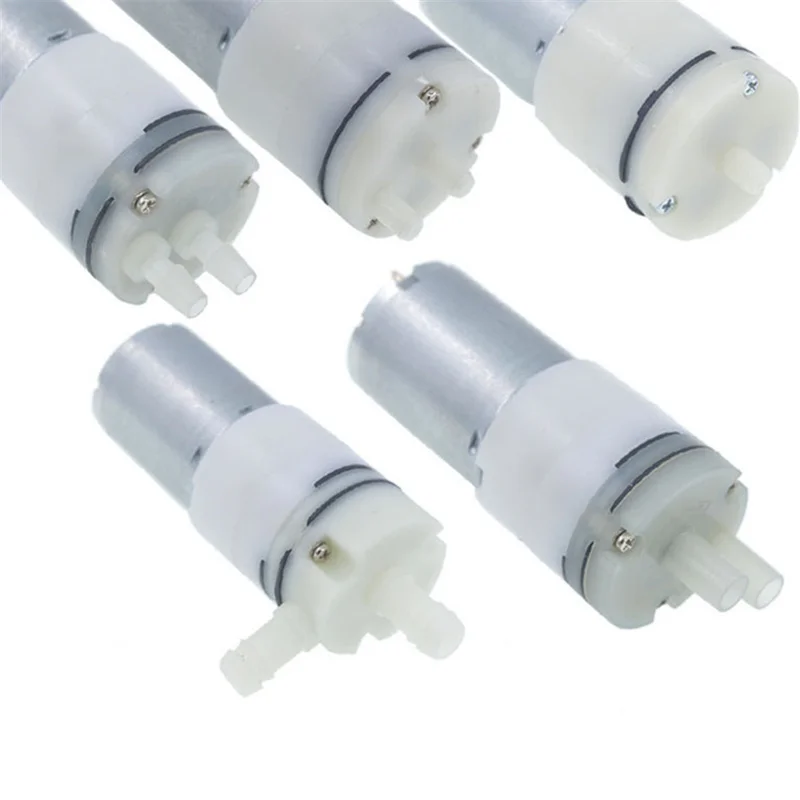 12v Dc 소형 370 워터 펌프 저소음 대형 워터 플로우 Dc 모터 워터 펌프 미니 진공 산소 공기 압력 유방 펌프