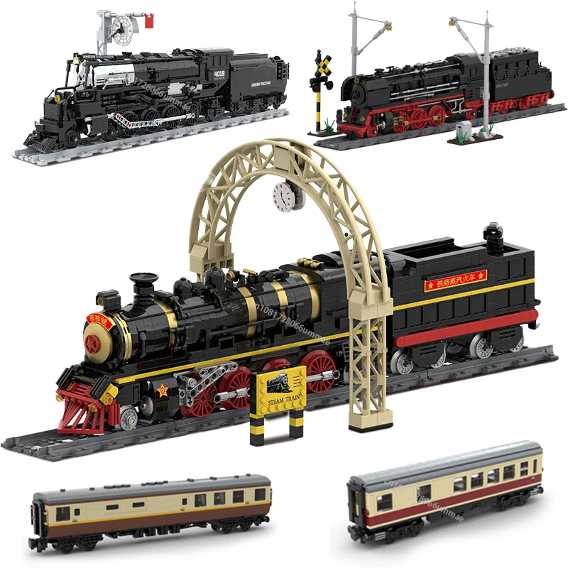 In-Stock-Simulation-Steam-Train-Locomotive-Railway-Tracks-Sets ...