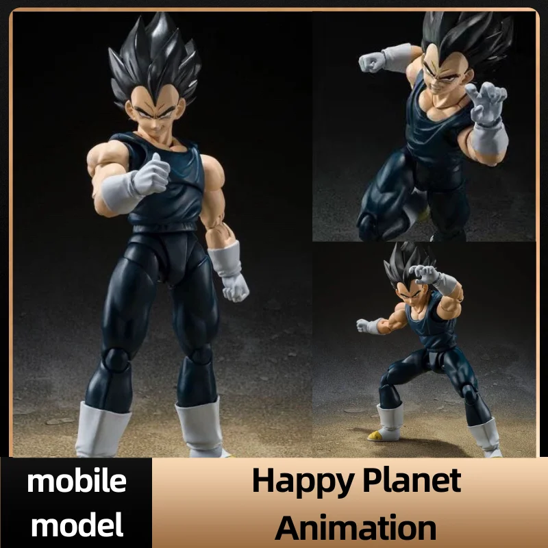 15cm-SHF-Seven-Dragon-Ball-Vegeta-Bida-Black-Hair-Combat-Suit-Handsome ...
