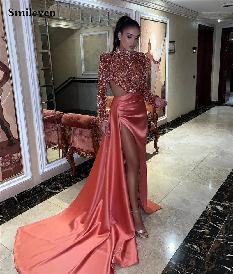 Light Orange Prom Dresses