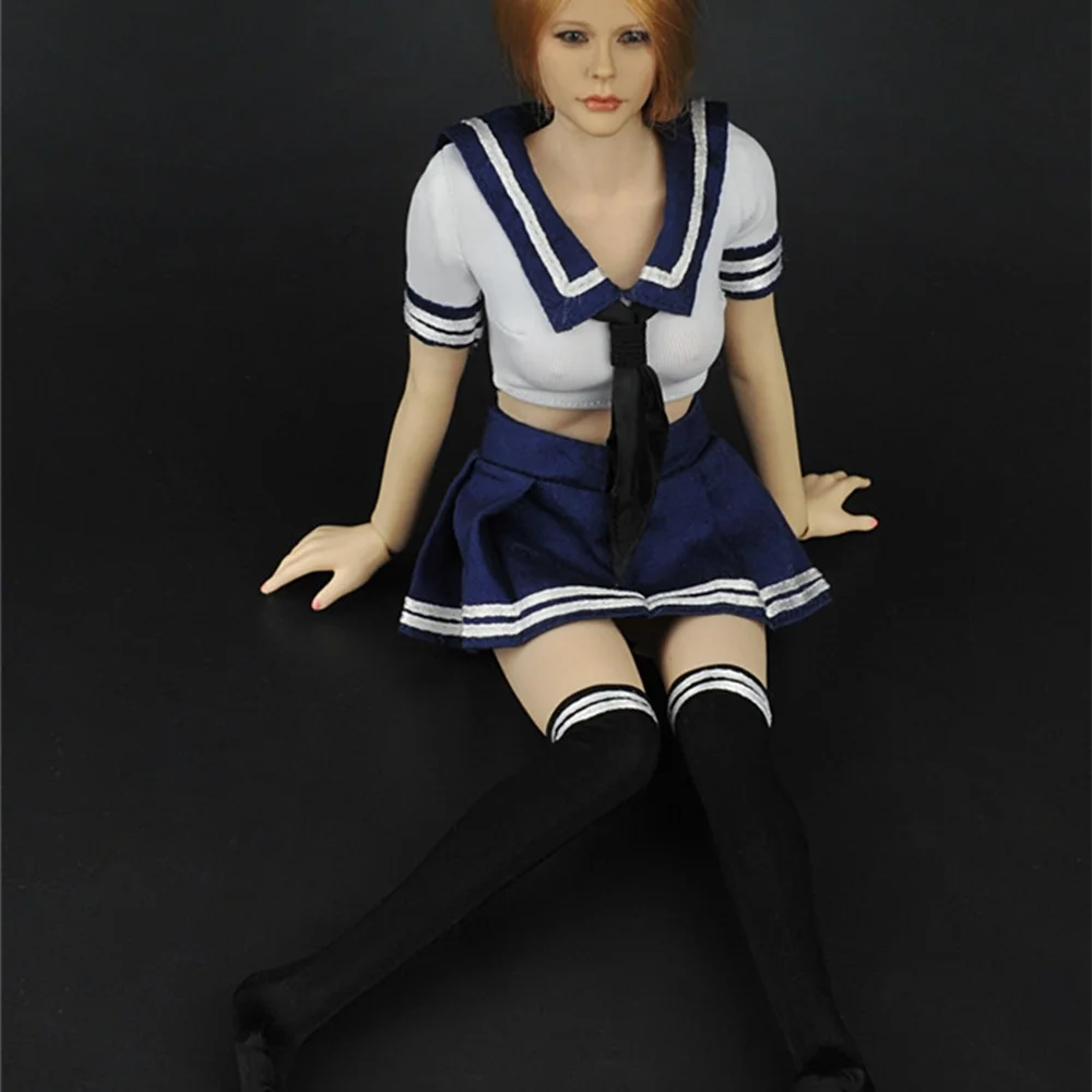 ZYTOYS-ZY5014-1-6-Scale-Japanese-JK-Ultra-Short-Top-Pleated-Skirt ...