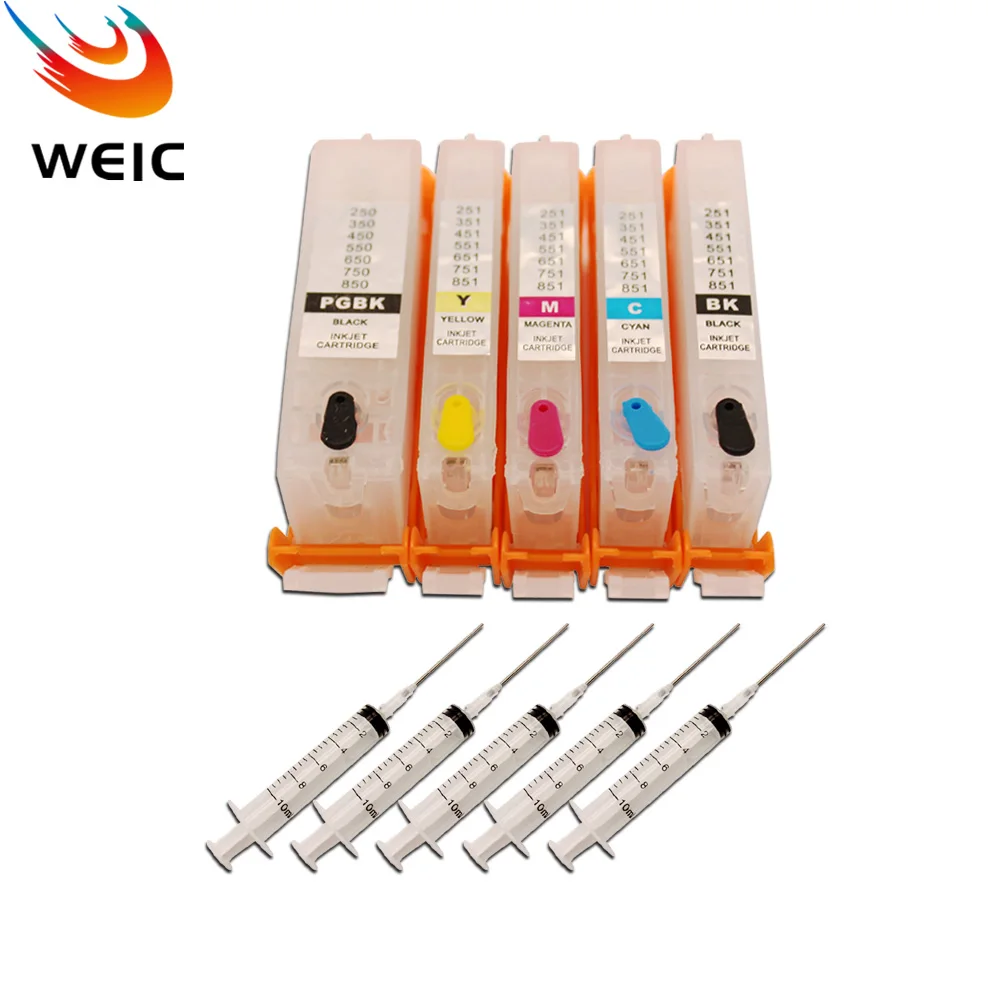 PGI-750-CLI-751-Refill-Ink-Cartridge-for-Canon-PIXMA-iP7270-MG6370 ...