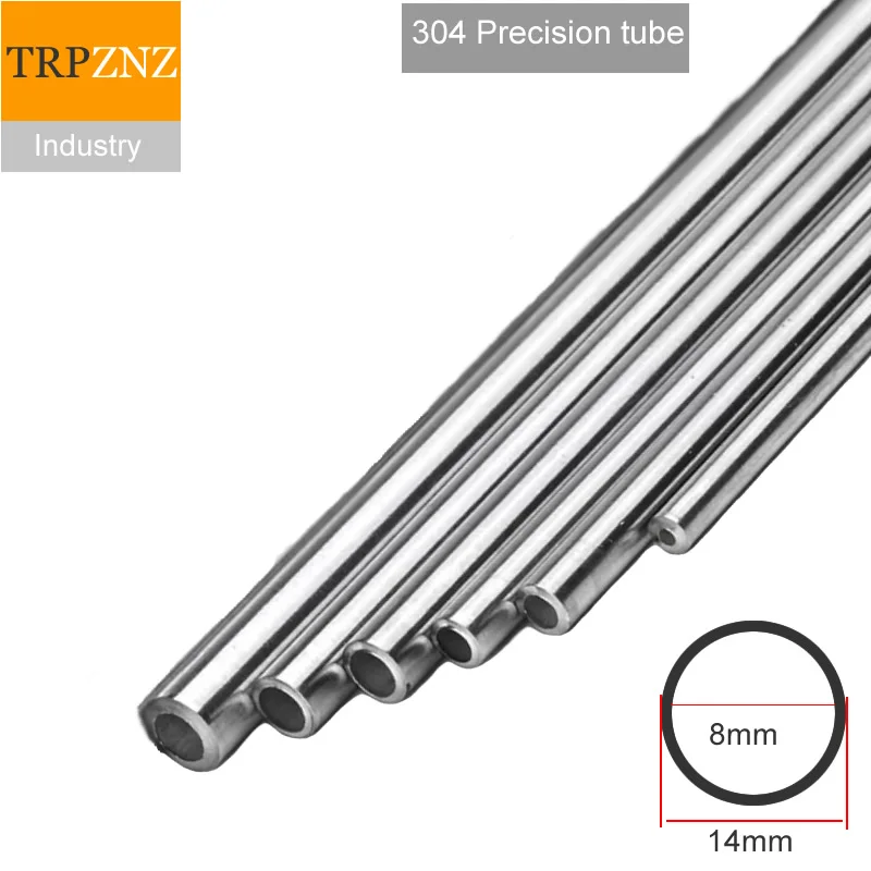 304-stainless-steel-tube-precision-pipe-OD14x3mm-Outer-diameter-14mm ...