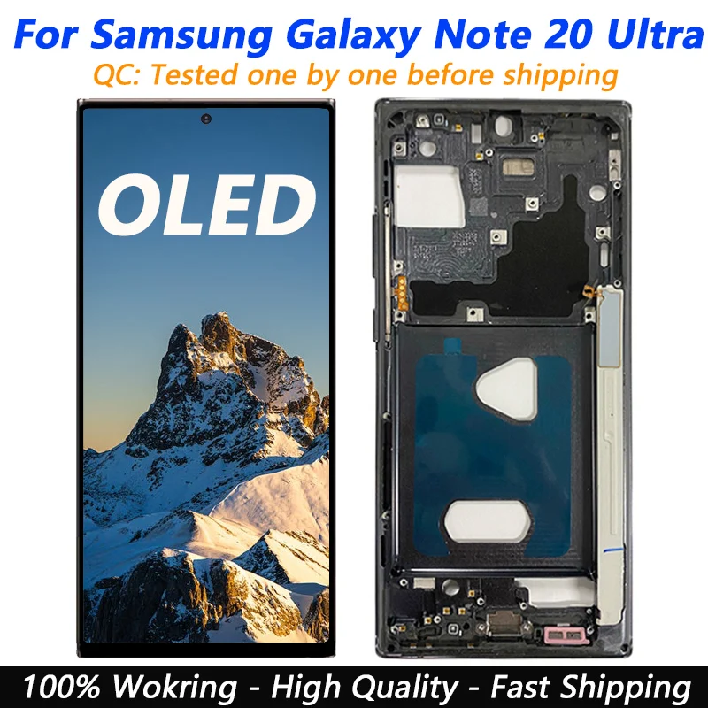 A-OLED-N985-Display-For-Samsung-Galaxy-Note-20-Ultra-N985F-Display-With ...