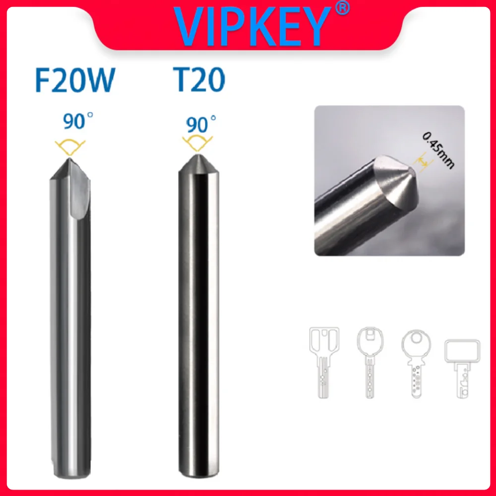 SILCA F20 Dimple Cutter T20 Tracer Point Compatible with Silca Matrix ...