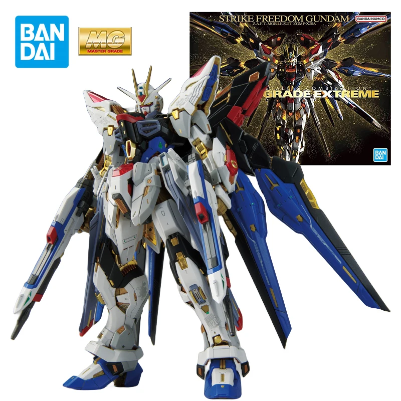 Bandai-MGEX-Freedom-Gundam-Action-Figure-Strike-Freedom-Gundam-Assembly ...