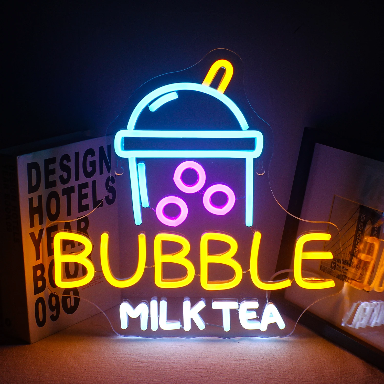 Bubble-Milk-Tea-Neon-Signs-Boba-Tea-Led-Sign-Wall-Decor-Acrylic-Milk ...