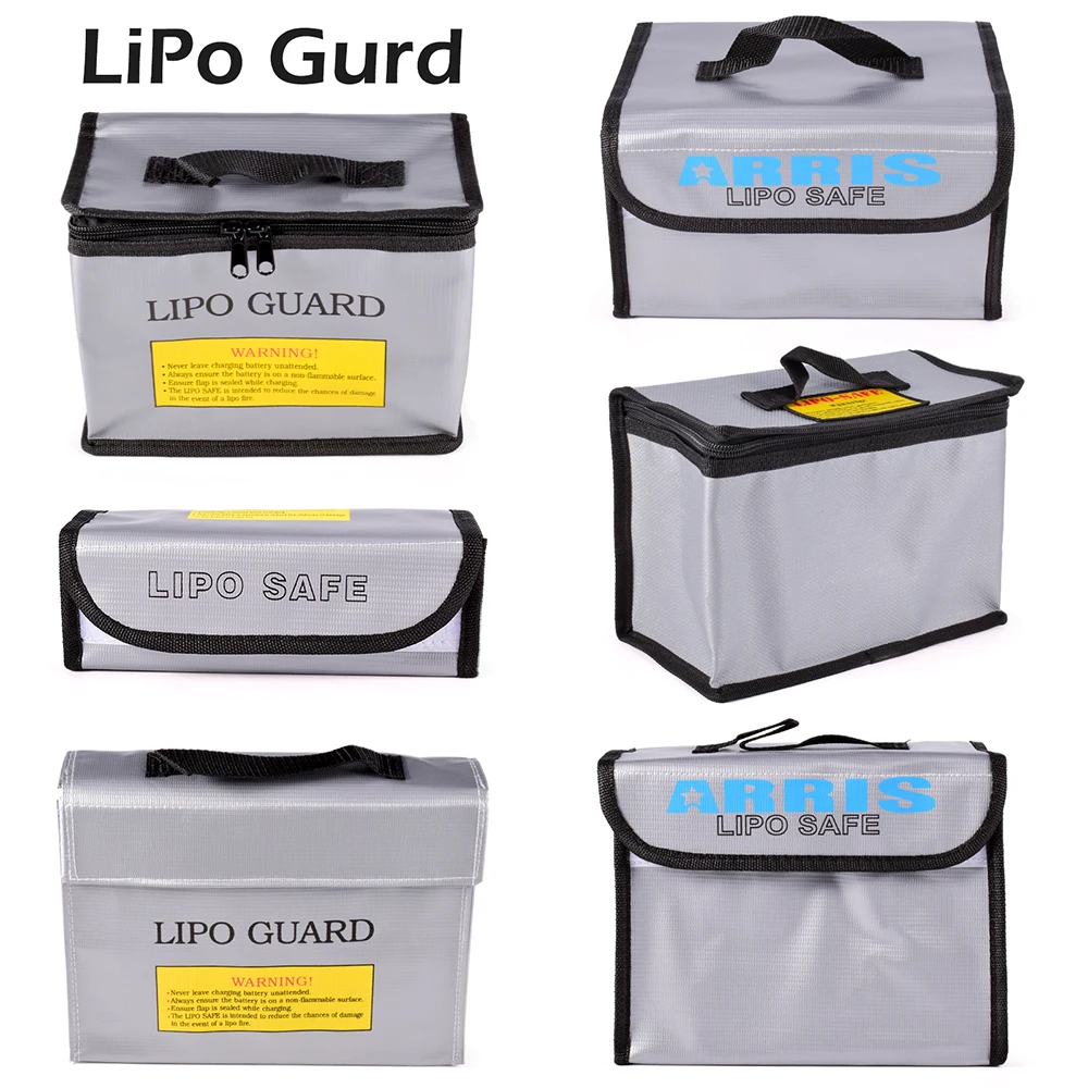 Lipo-Guard-Safety-Bag-Fireproof-Explosion-Proof-Portable-215-115-155mm ...