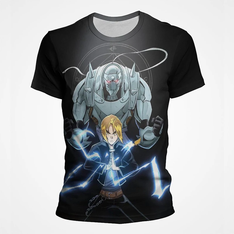 Summer Fullmetal Alchemist T-Shirt - Fullmetal Alchemist Merch