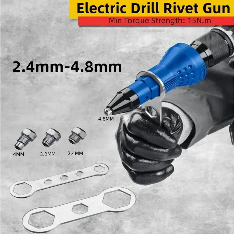 Rivet-Gun-for-Cordless-Drill-Riveter-Electric-Rivet-Nut-Gun-Riveting ...