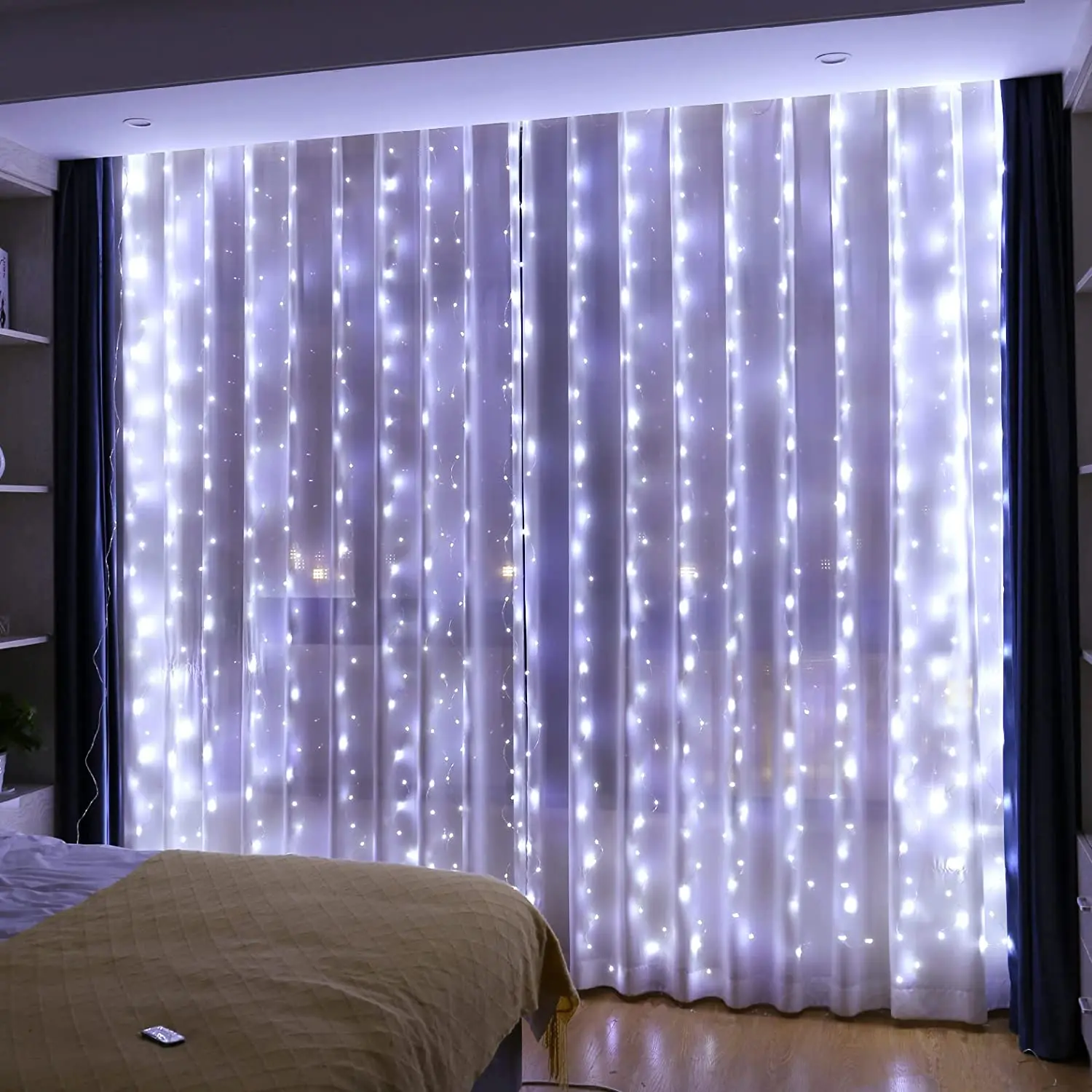 Leds Christmas Garland Led Curtain | Curtain Led Lights Decor ...
