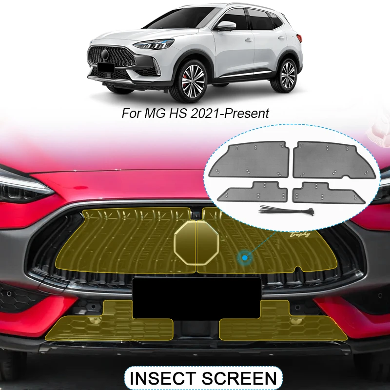 MG HS Front Bumper Insect-Proof Vent Covers: Real-World Performance ...
