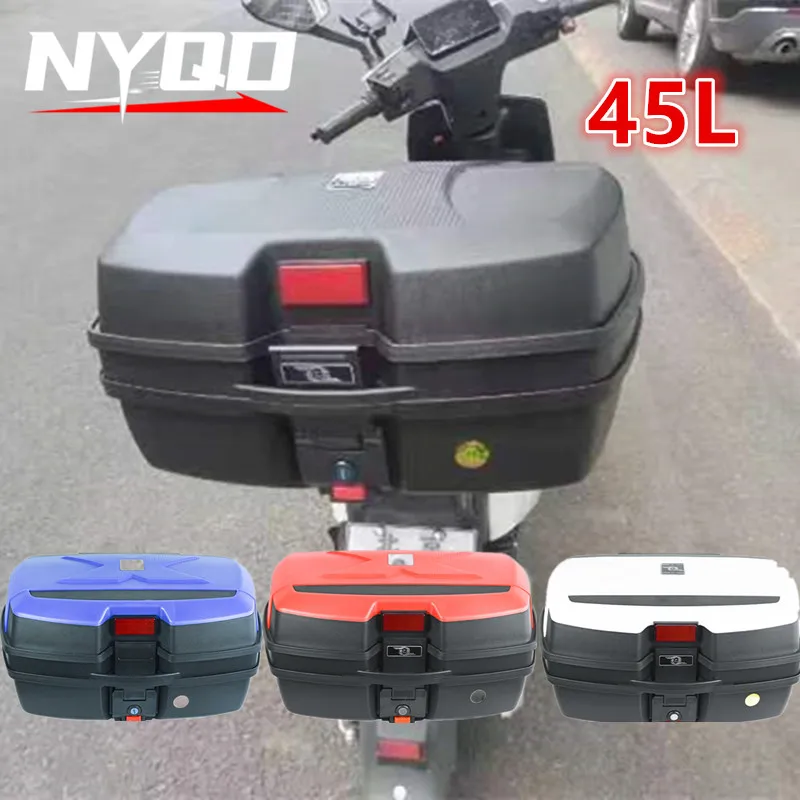 Motorcycle-Trunk-45L-Universal-Electric-Vehicle-Trunk-Thickened-Large ...