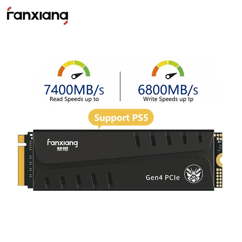 Fanxiang 7400mb/s Ssd 1tb 2tb 4tb Ssd M2 Nvme Pcie 4.0 X4 M.2 2280 Nvme ...