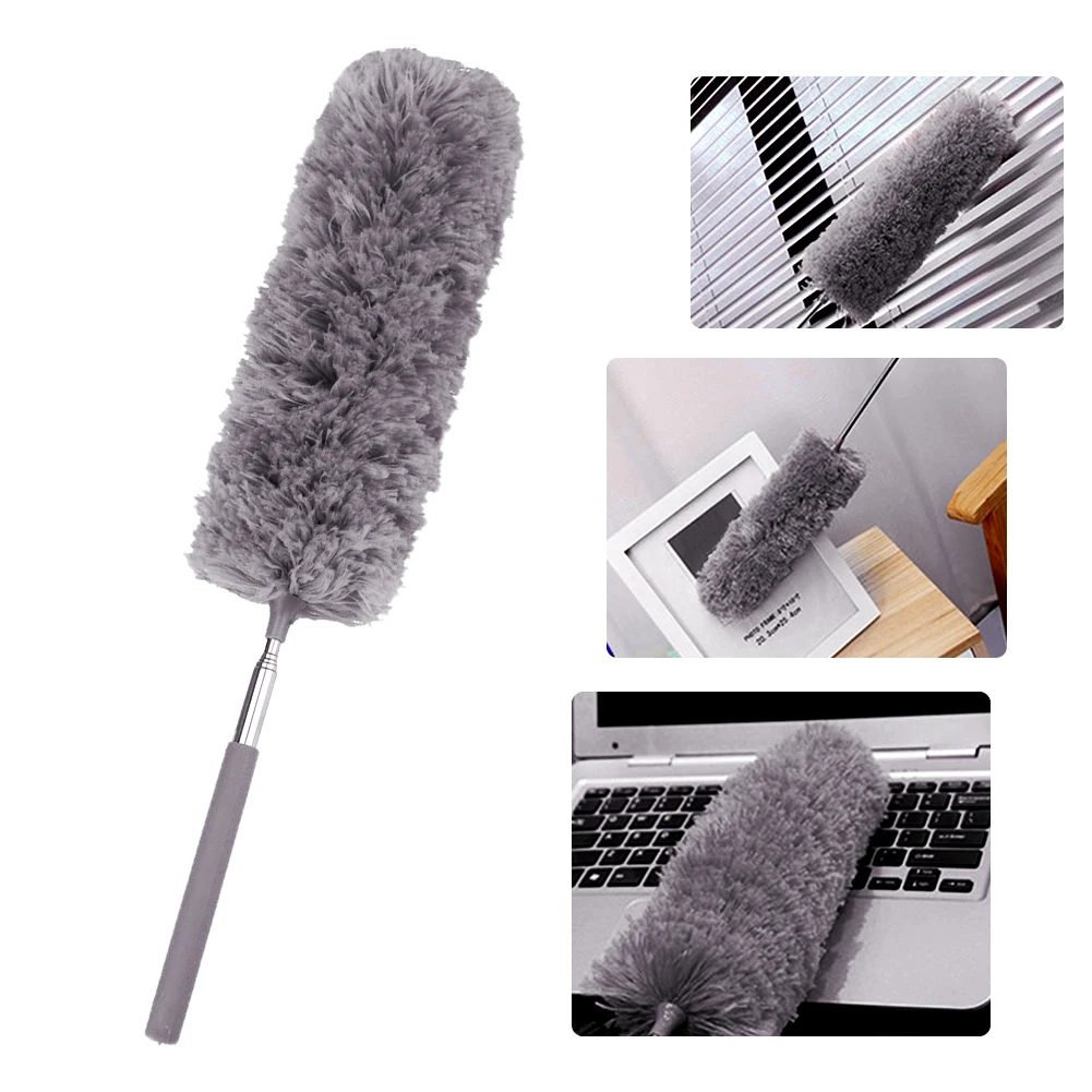 Retractable-Duster-Stainless-Adjustable-Stretch-Extend-Microfiber ...