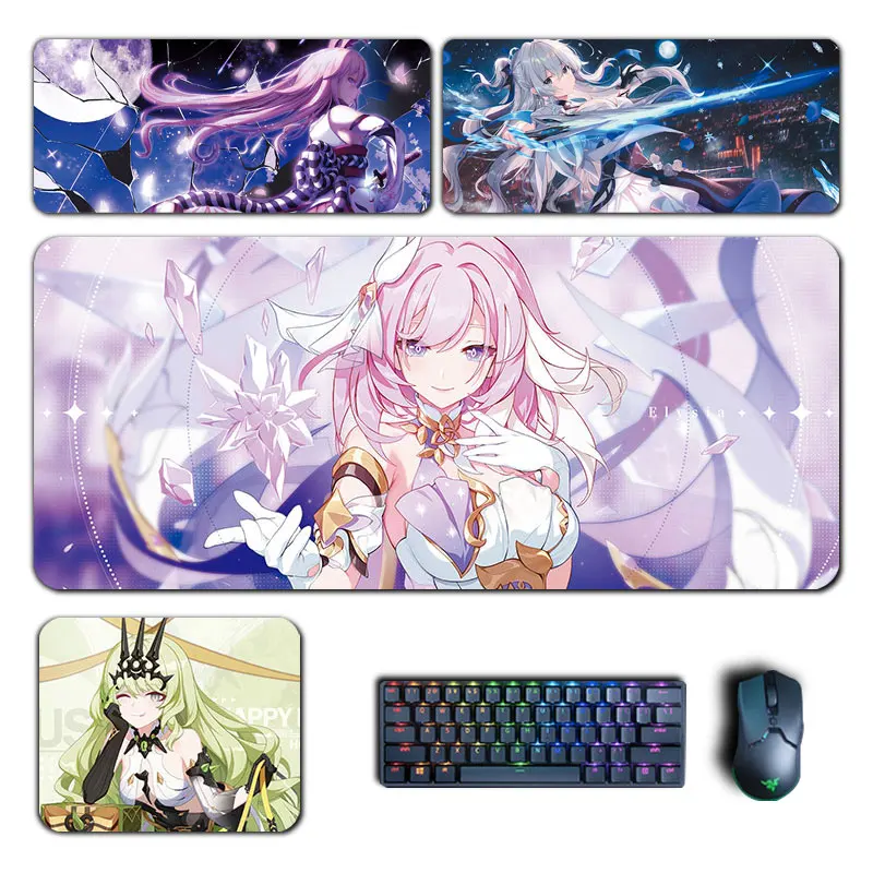 Honkai-Impact-3rd-Mousepad-Elysia-Mobius-Yae-Sakura-Large-Mouse-Pad ...