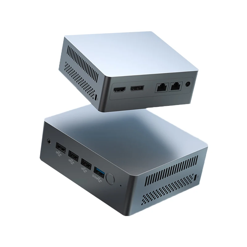 【Super Deal】12th Gen Mini PC Intel N100 Quad Core LPDDR5 8G 4800MHz Windows10/11Pro Dual RJ45 ...