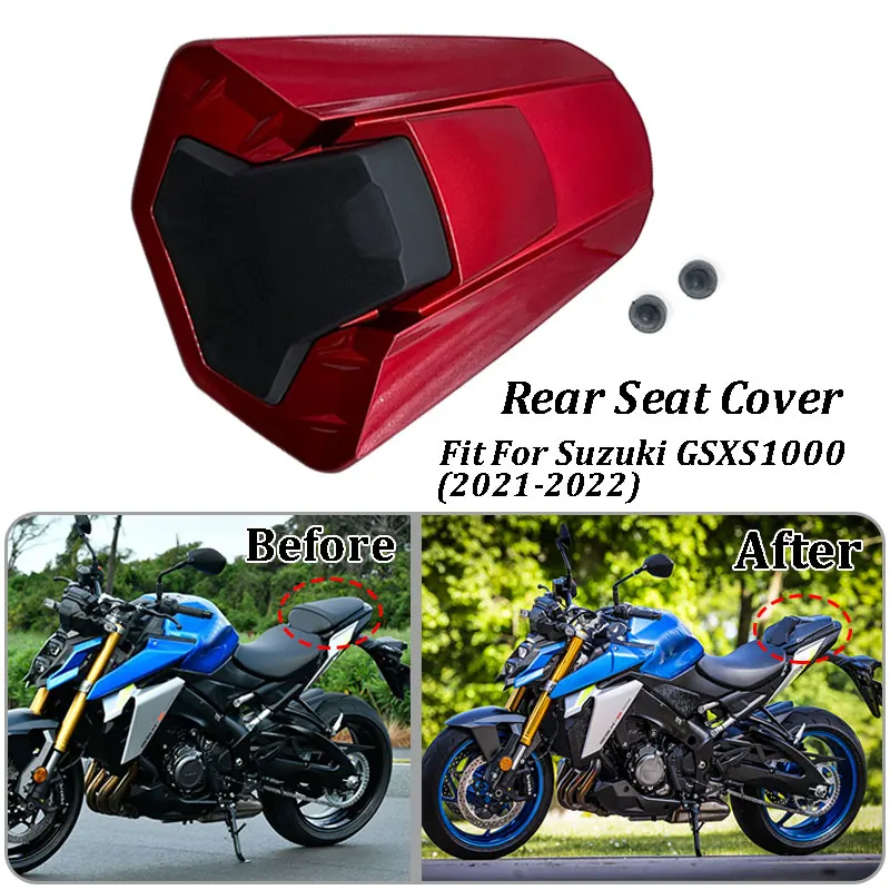 GSX S1000 Motorcycle Rear Seat Cover Fit For Suzuki GSXS1000 GSX-S 1000 ...