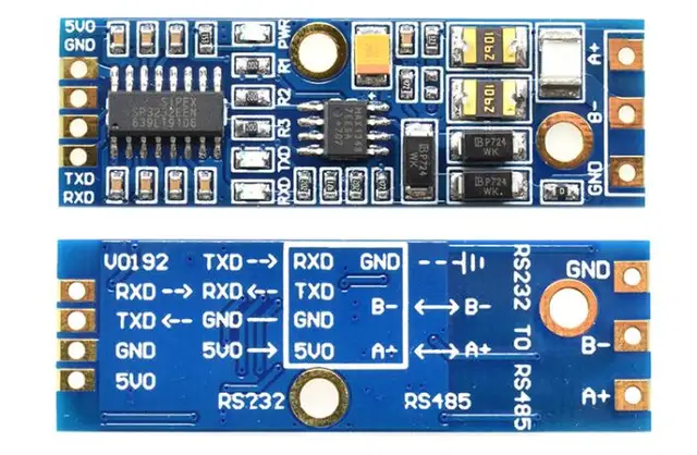 232 – 485 Rs232 Modul Rs485 Sp3232+Max13487 5V Modul. – FIXO.hu