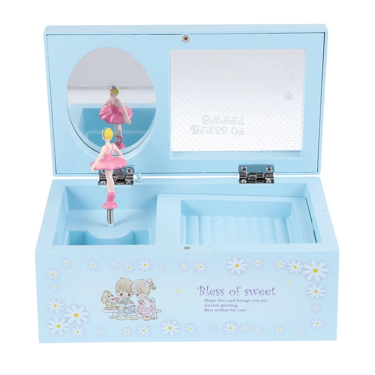 1pc-Music-Box-with-Transparent-Lid-Twirly-Dancing-Girl-Musical-Case ...
