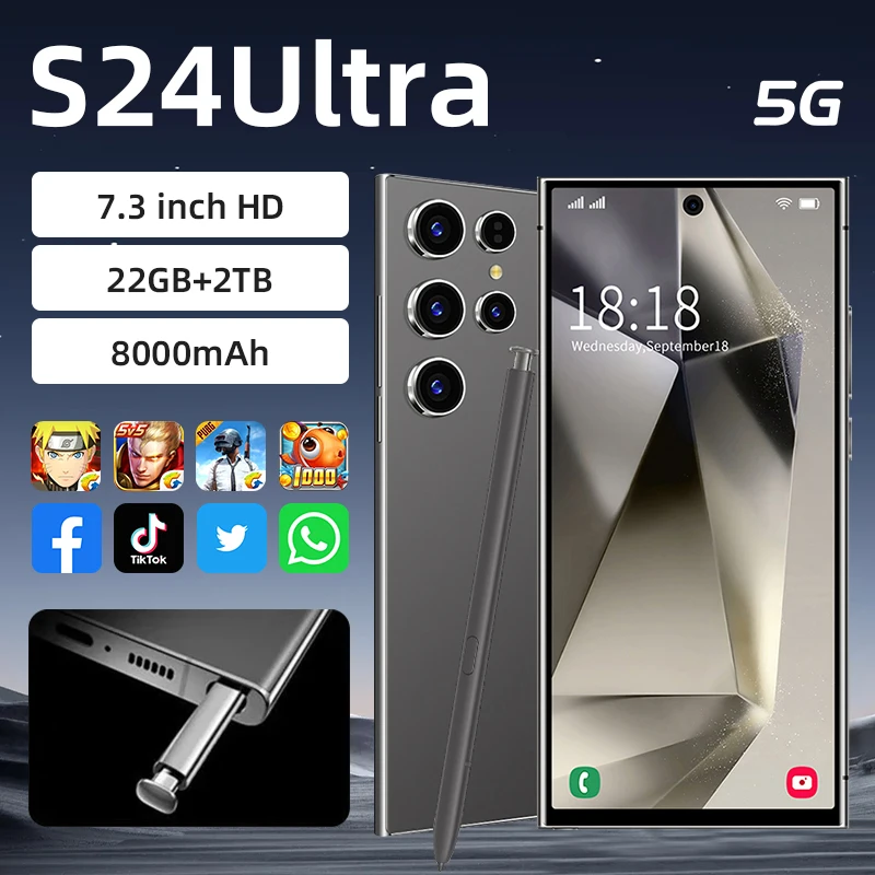 S24-Ultra-tel-fono-inteligente-5G-versi-n-Global-Smartphone-de-7-3 ...