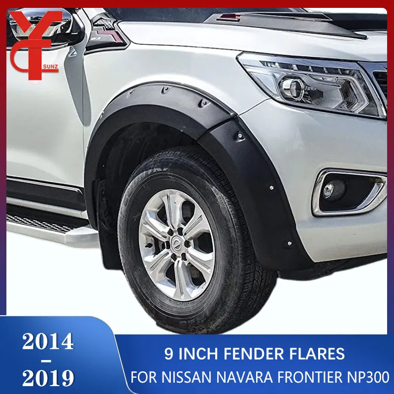 Fender-Flare-Mudguard-For-Nissan-Navara-Frontier-NP300-4WD-2014-2015 ...