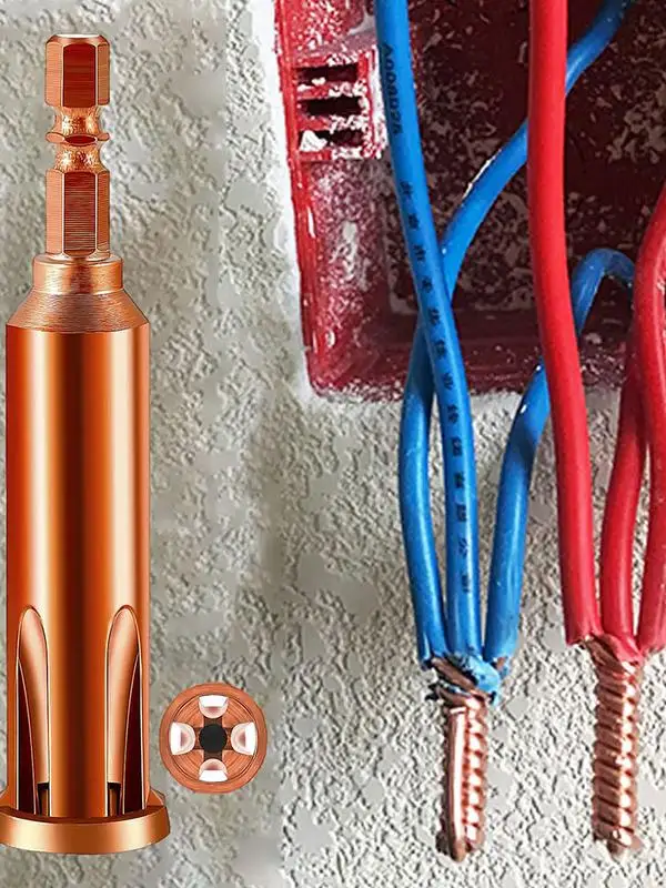 Quick-Wire-Twisting-Tool-para-eletricista-cabo-el-trico-Stripper-Shank ...