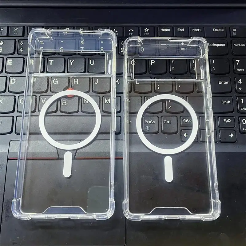 Магнитный чехол Magsafe для Google Pixel 7 Pro, беспроводное зарядное ...
