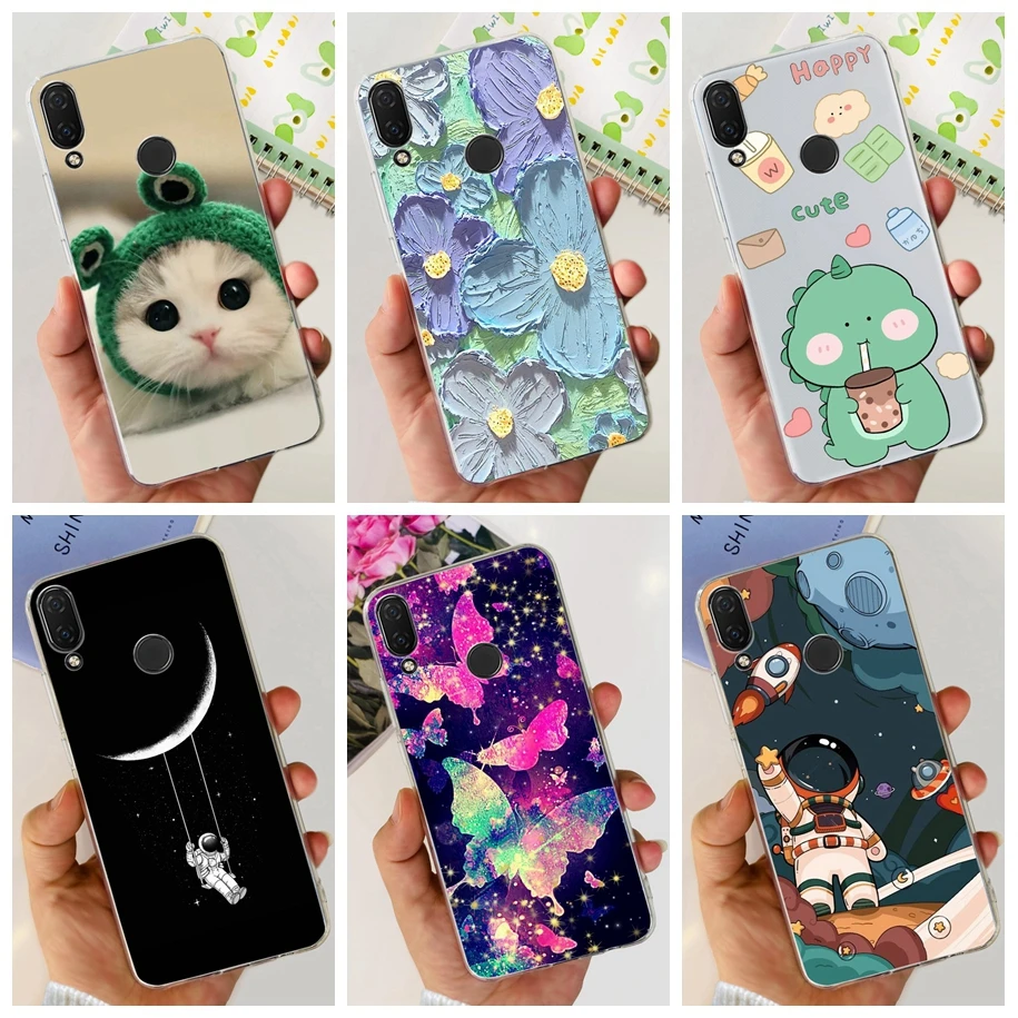 For-Huawei-Nova-5T-Case-YAL-L21-YAL-L61-Lovely-Patterns-Soft-Silicone ...