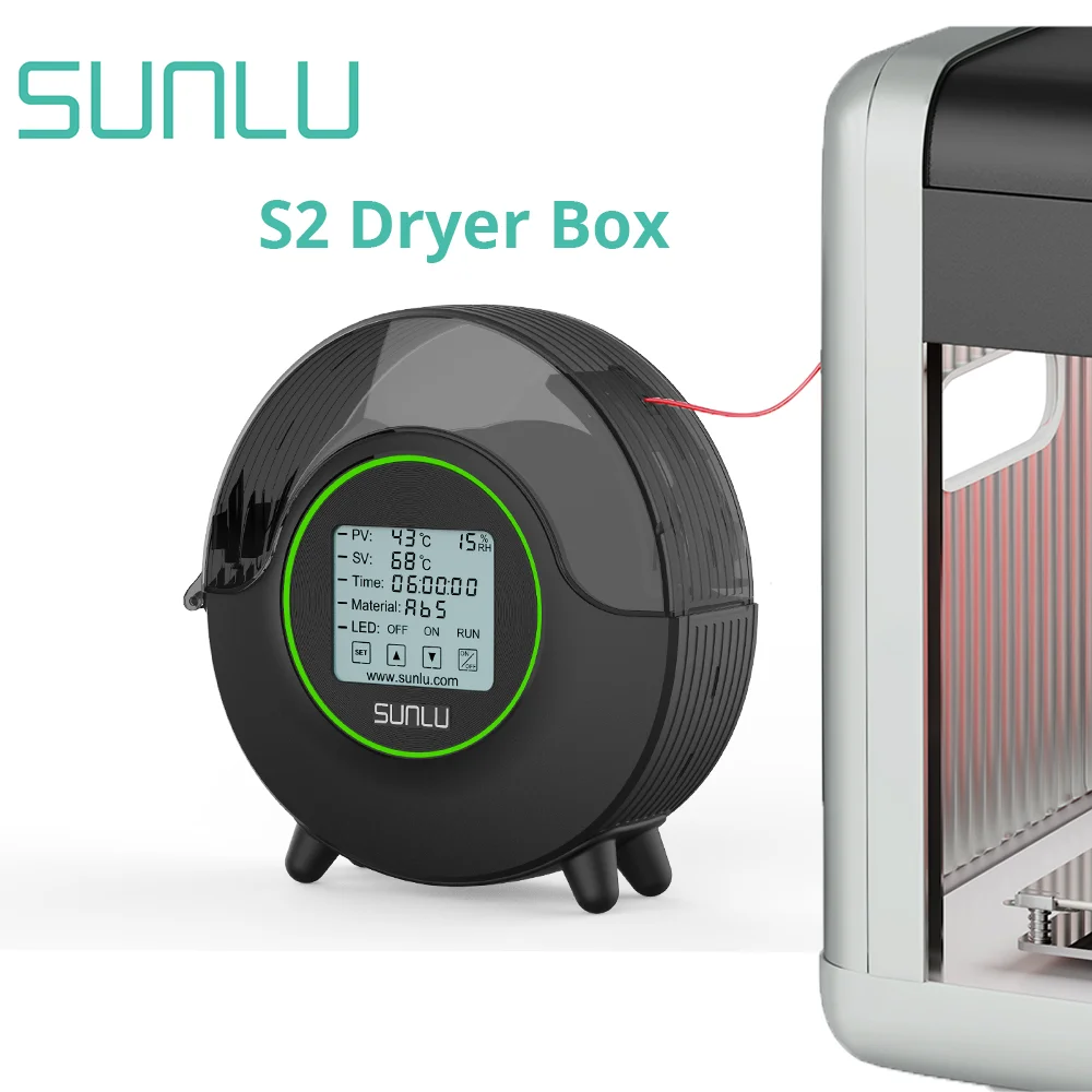 Sunlu s2 3d Filament trockner Trocken box bis zu 70 ° C Heizung 360 ° Surround Trocknen ...