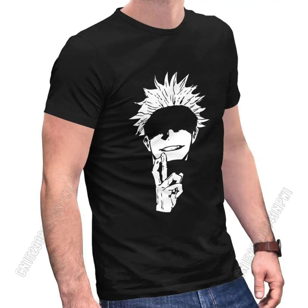 Jujutsu Kaisen T Shirt For Men Pure Cotton Stylish Anime Manga T-shirt ...
