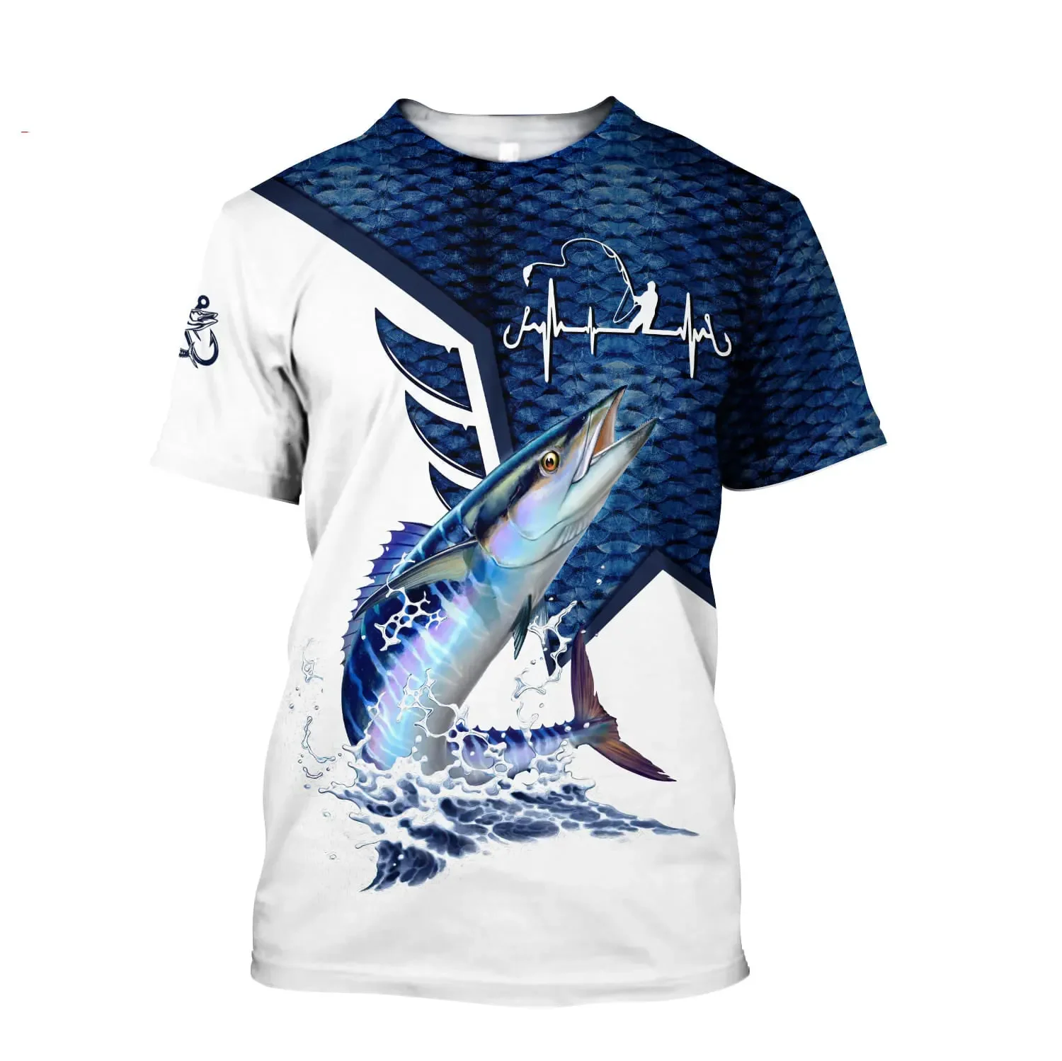Fishing-Pattern-3d-Printed-Summer-Men-s-Personality-T-shirt-Fashion ...