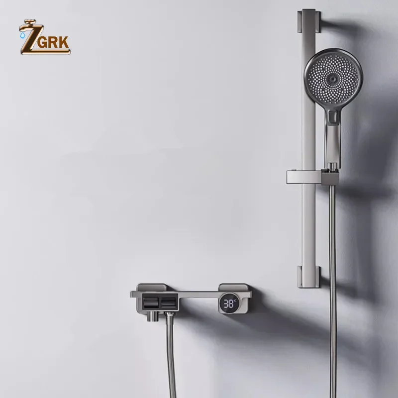 Simple-Shower-Set-Bathroom-Piano-Key-Bathtub-Faucet-Digital-Display ...