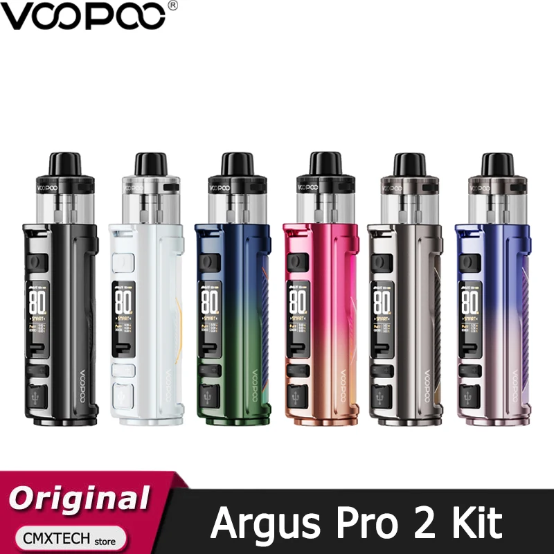 Original-VOOPOO-Argus-Pro-2-Kit-80W-Vape-3000mAh-Battery-with-PnP-X ...