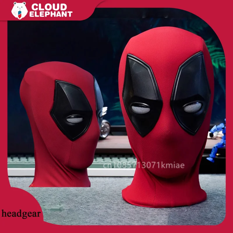 Deadpool-headgear-Ring-Control-Light-Sound-Effects-Halloween-Funny-Mask ...