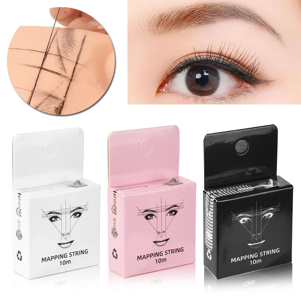 10m-Brow-Microblading-MAPPING-STRING-Pre-Inked-Eyebrow-Marker-thread ...