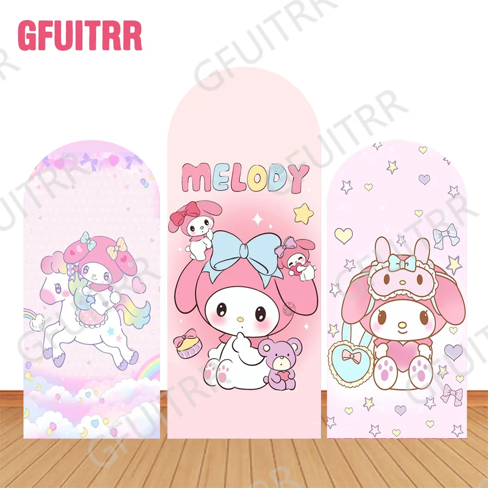 Sanrio-My-Melody-Arch-Photo-Backdrop-Girl-Birthday-Party-Baby-Shower ...