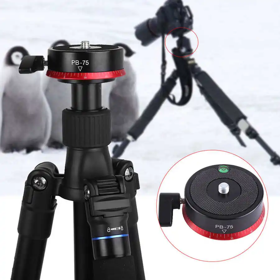 PB-75-Panorama-Ball-Tripod-Head-360-Degree-Panorama-Photography-Head ...