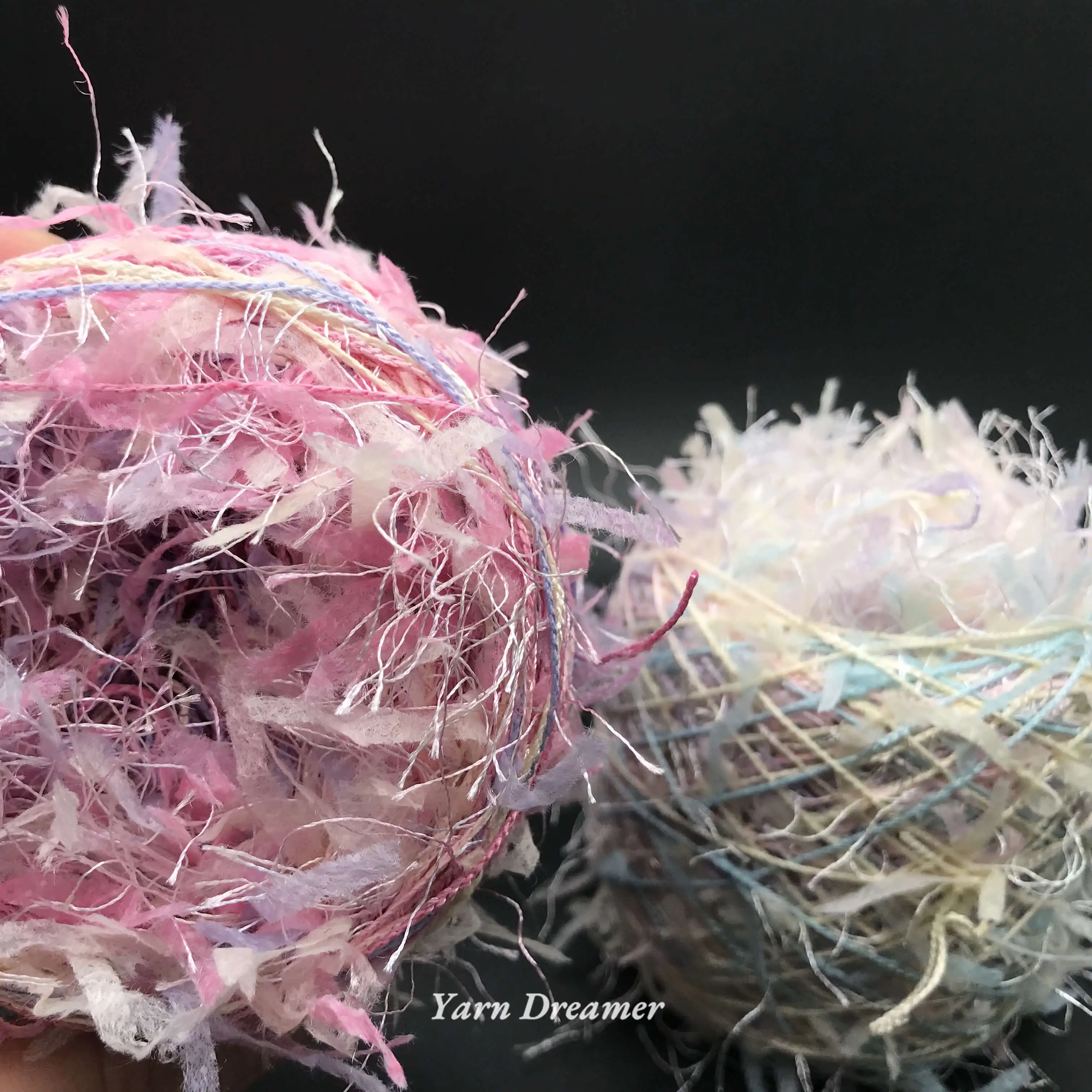 12-Styles-Paper-Chip-Yarn-for-Crochet-Thread-Fancy-Puffy-Yarn-art-Plush ...