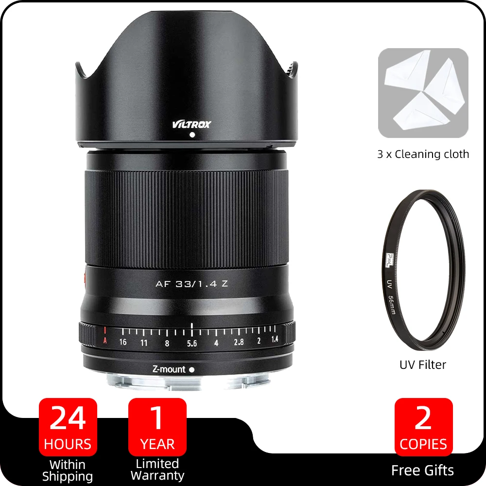 Viltrox-33mm-F1-4-Nikon-Z-Mount-Objectif-autofocus-APS-C-objectifs ...