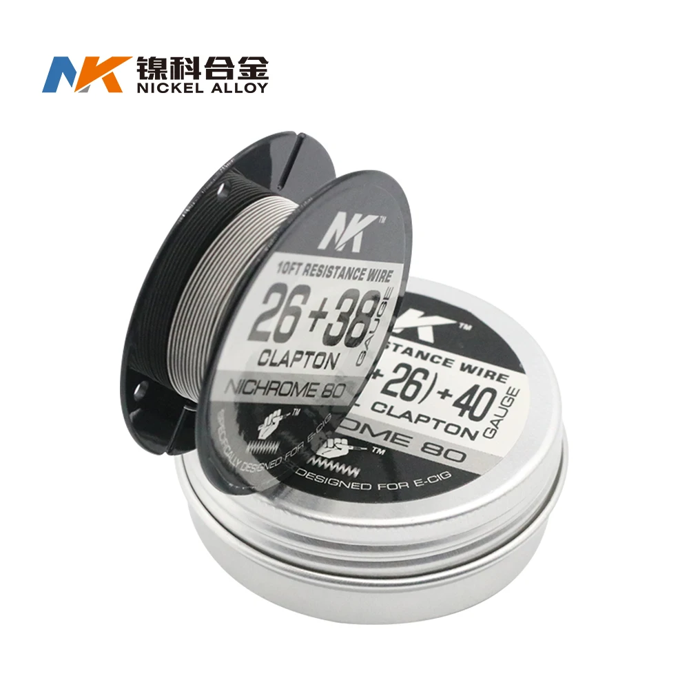 NK-10-Feet-Ni80-Fused-Clapton-Rebuild-Coil-Alien-Vape-Wire-Clean ...
