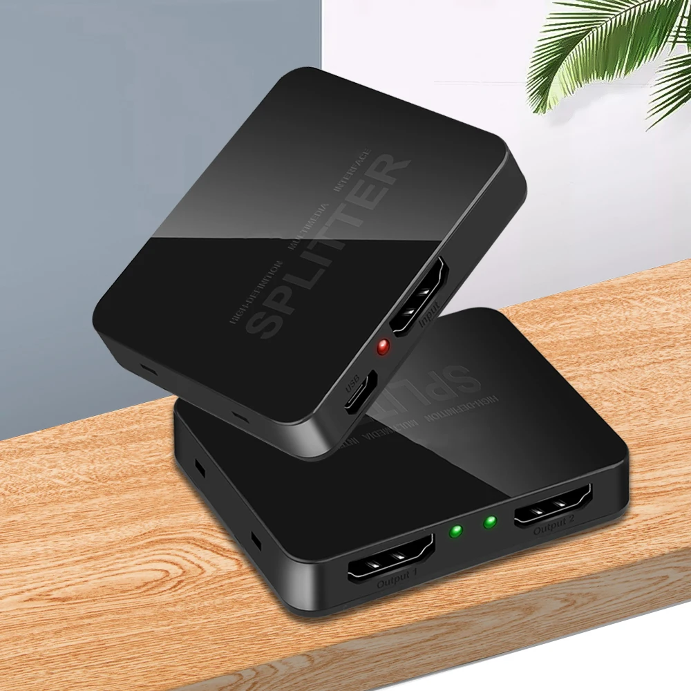 HDMI-Splitter-com-Dual-Display-Distribuidor-de-V-deo-Amplificador-para ...