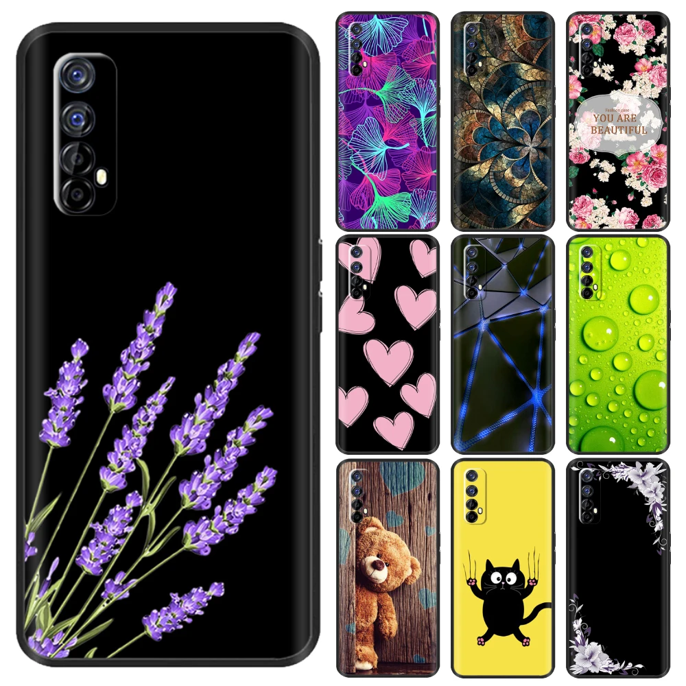 For Realme 7 4G Case Soft TPU Silicone Phone Cover for OPPO Realme 7 5G ...